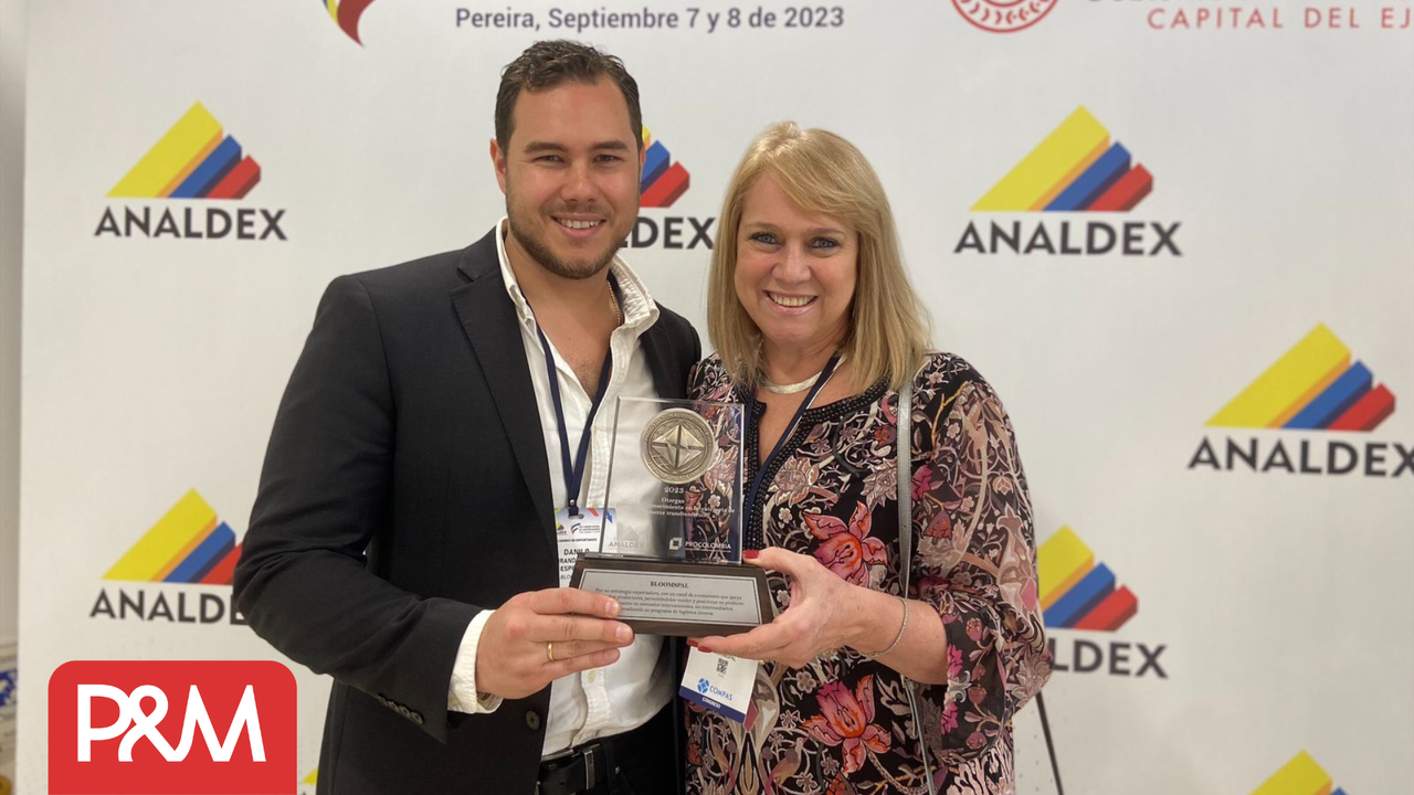 BloomsPal es premiada por Analdex y ProColombia como el mejor e ...