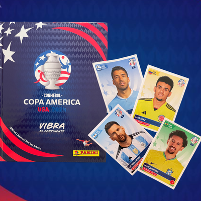 Panini presenta el álbum oficial de la Copa América USA 2024 ...