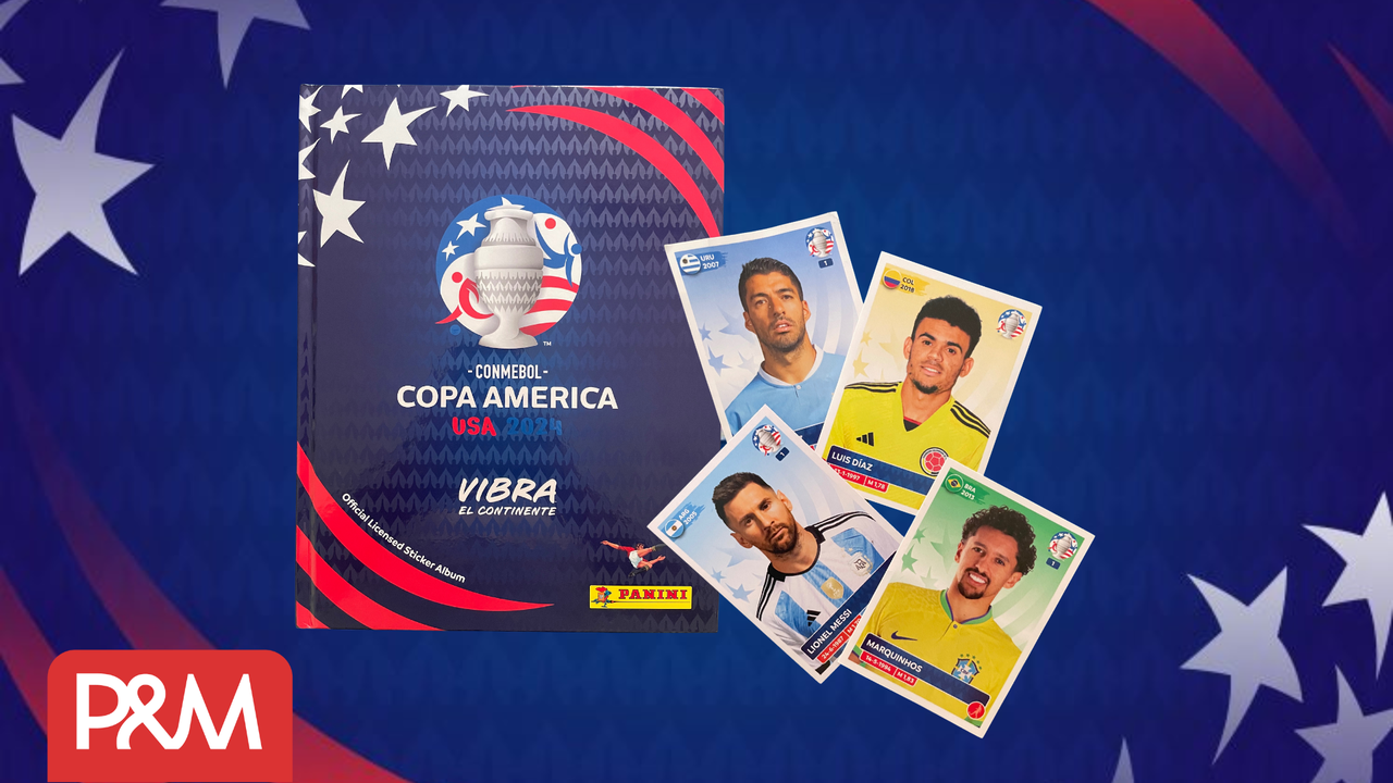 Panini presenta el álbum oficial de la Copa América USA 2024 - Consumidor | Revista P&M