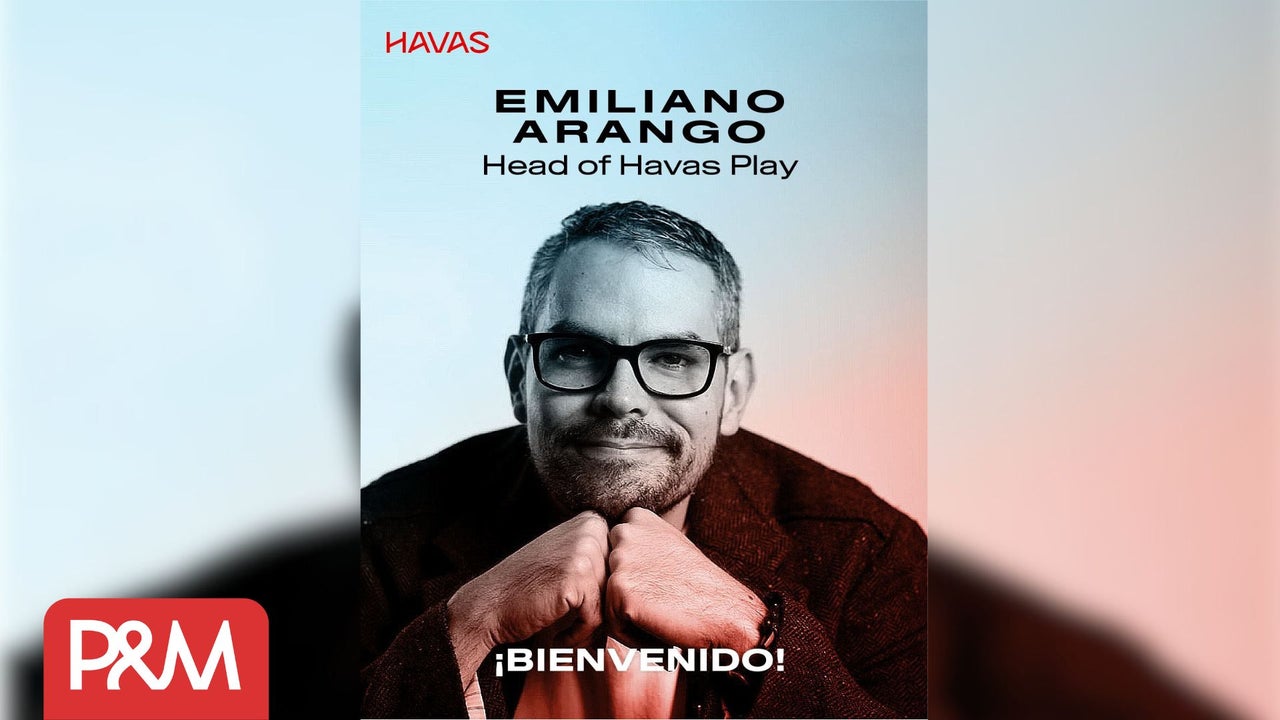 Emiliano Arango Pinedo, nuevo head of Havas Play Colombia - Gente | Revista P&M