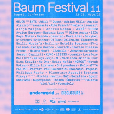 BAUM Festival 11: lanza un cartel para iniciar una nueva década de ...