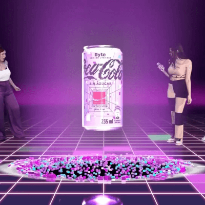 Coca-Cola Byte: el primer sabor que nació en el metaverso - Mercadeo ...