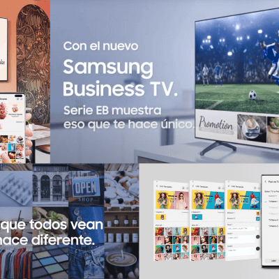 Samsung lanza el nuevo Business TV para facilitar la administración de ...