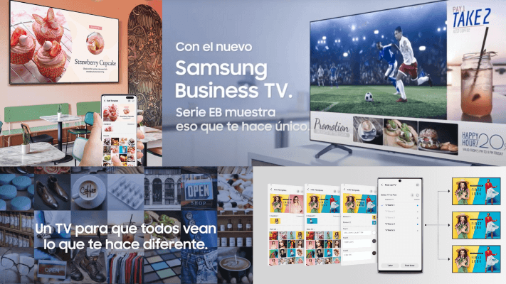Samsung lanza el nuevo Business TV para facilitar la administración de ...